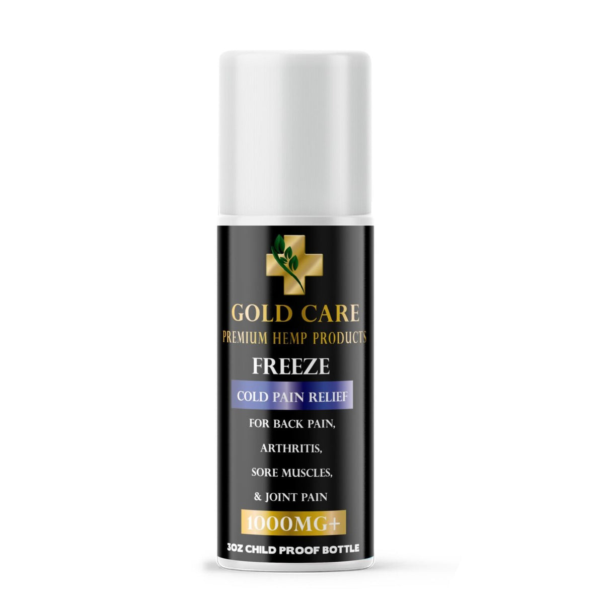 Buy Topical CBD Freeze Gel Online | Gold Care CBD